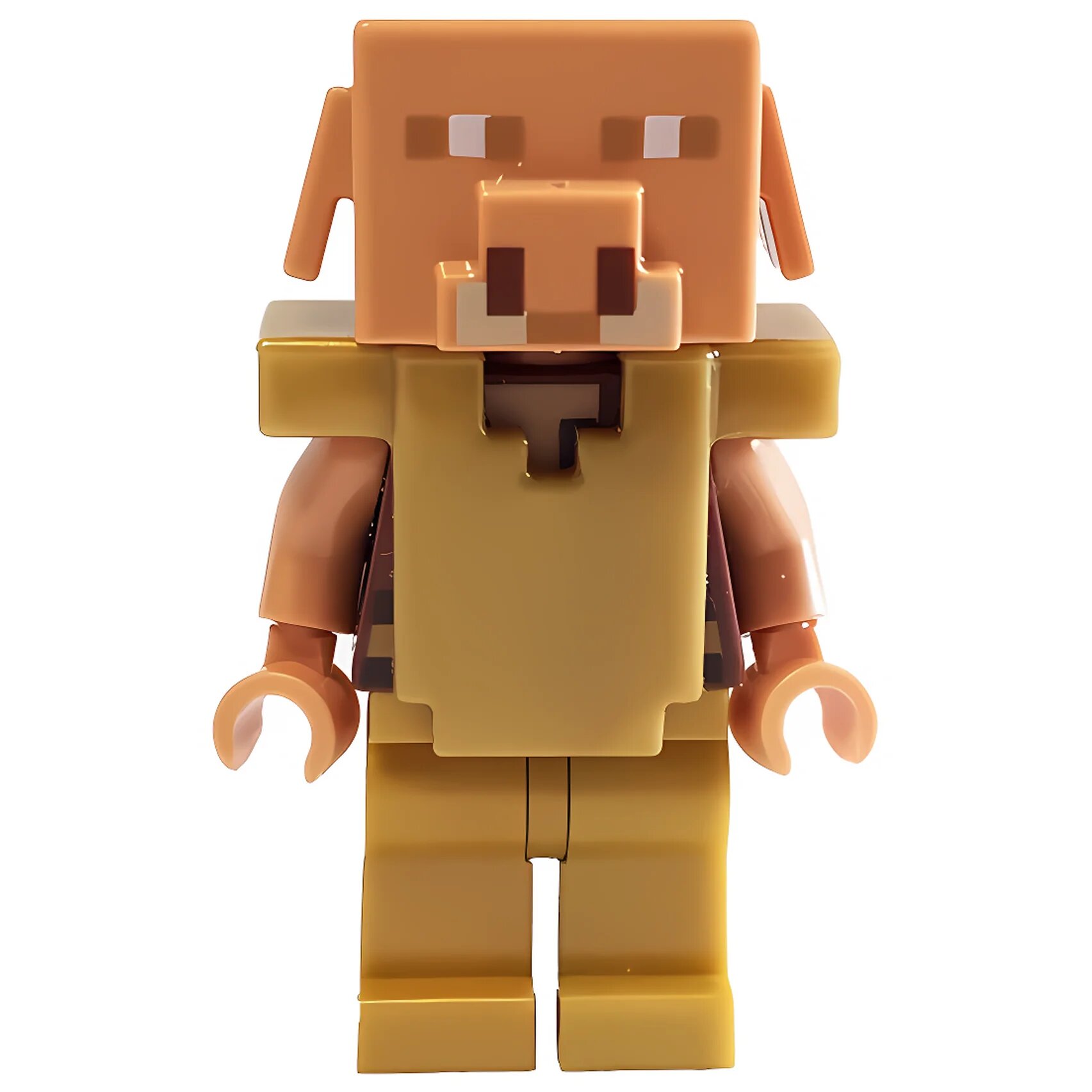 Минифигурка Lego Minecraft Piglin - Pearl Gold Legs and Armor min096 U