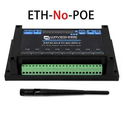 Промышленное реле SpotPear ESP32-S3 8-канальное S3-ETH-8DI-8RO-C