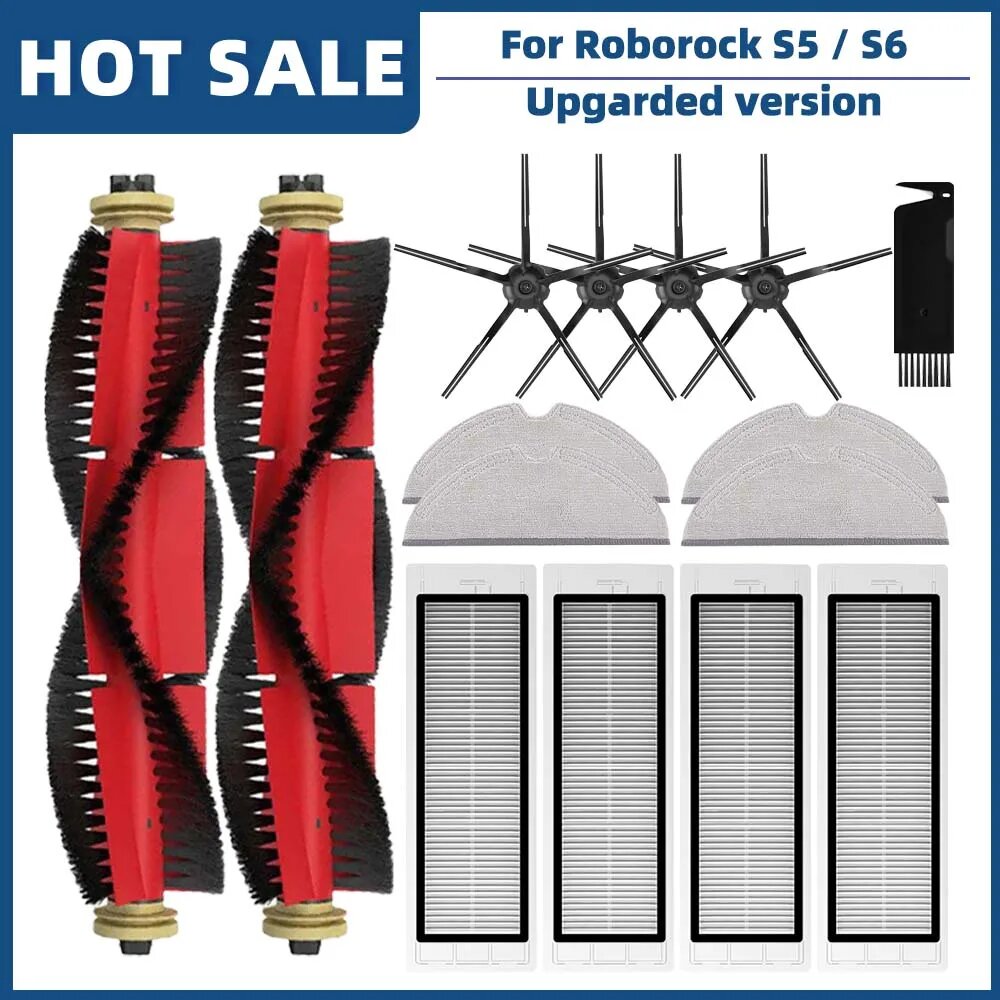 Комплект запчастей для Roborock S5 S6 E4 E5 OSSIEAO Set A