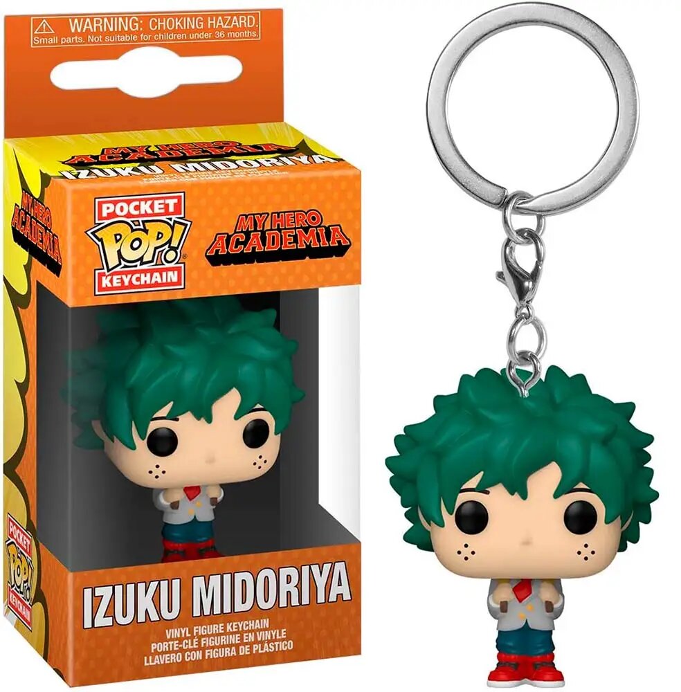 Брелок Funko POP Pocket Pop My Hero Academia: Изуку Мидория, коллекционная фигурка, игрушка, подарок