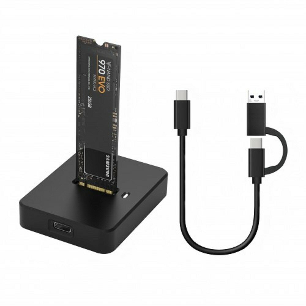 Контроллер KS-is Док станция 2 в 1 USB для накопителей M.2 NVMe, M.2 SATA KS-911