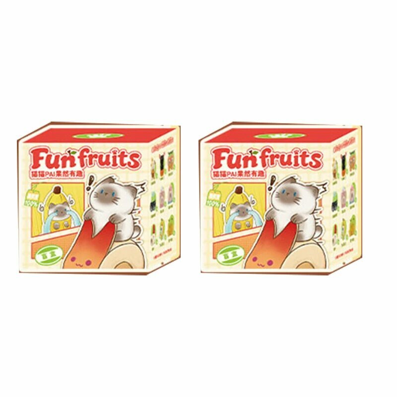 Фигурки Cat Pai Fun Fruits Blind Box Potdemiel Random 2 pcs