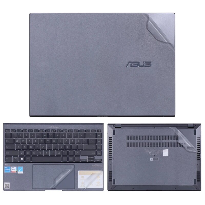 Виниловая наклейка для ноутбука ASUS V16 V3607 VTRONHYE matte transparent