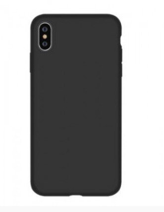 Чехол для Apple iPhone X/XS Devia Nature Series Silicone Case черный
