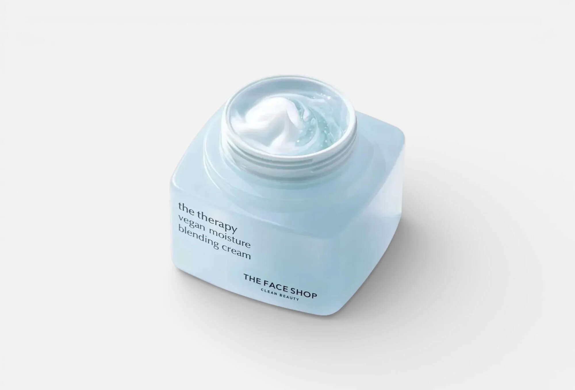 Двухфазный увлажняющий крем для лица THE FACE SHOP The therapy vegan moisture blending cream 60 мл