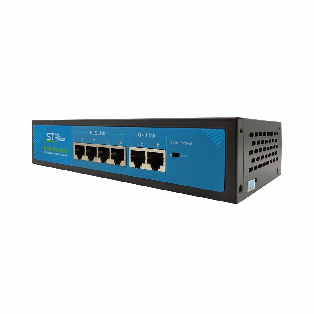 Коммутатор Space Technology ST-S45POE (2М/65W/А)