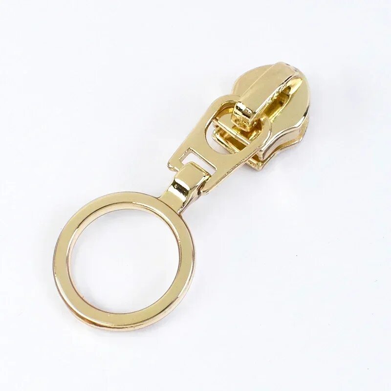 Застежка для молнии золотая ZT178-LightGold 5 шт.