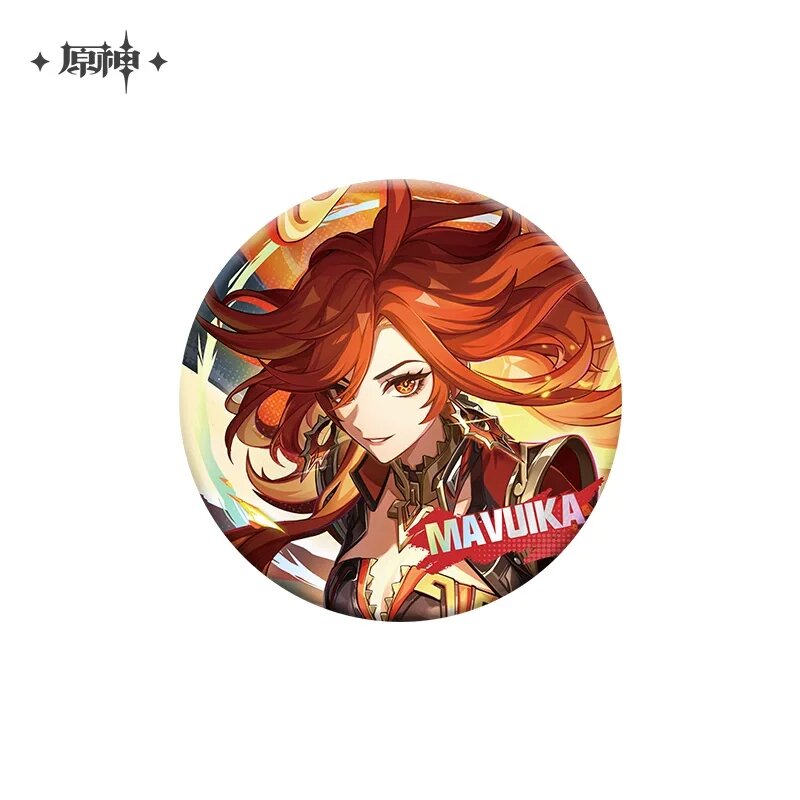Значок Genshin Impact Kinich Wriothesley Venti Albedo Flins Sandrone Sunsyea Mavuika A