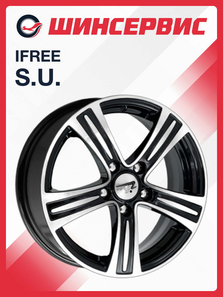 Литой колесный диск iFree S.U. R15.0x6.0J 5x100.0 ET38.00 ЦО57.10 для автомобиля