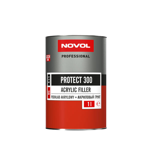 NOVOL Акриловый грунт 300 MS белый (1л+0,25л)