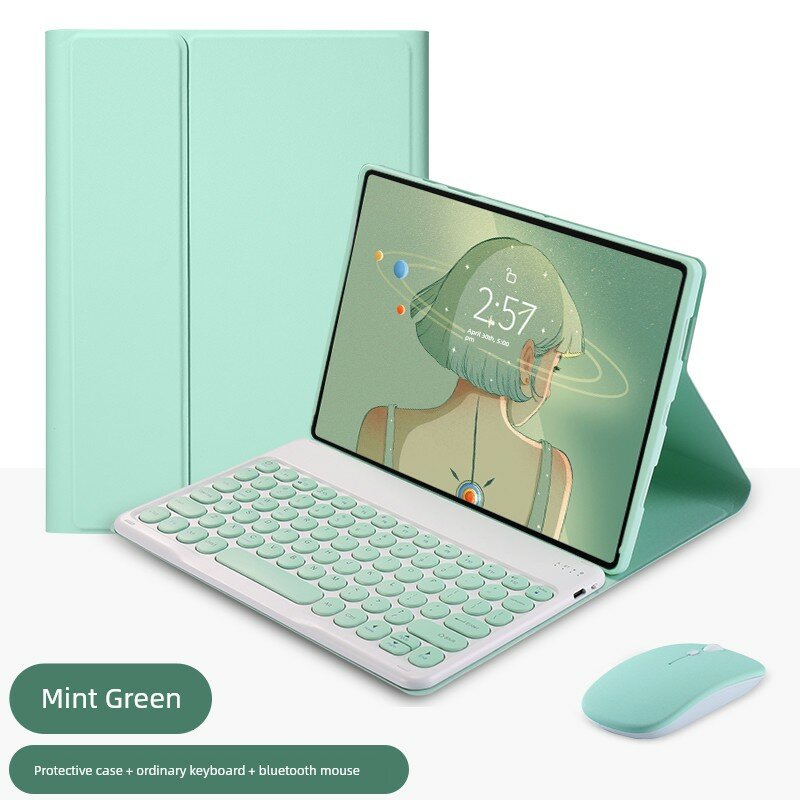 Подходит для защитного чехла Redmi Pad SE 11inch с Bluetooth-клавиатурой, защитного чехла для планшета Redmi Pad SE,