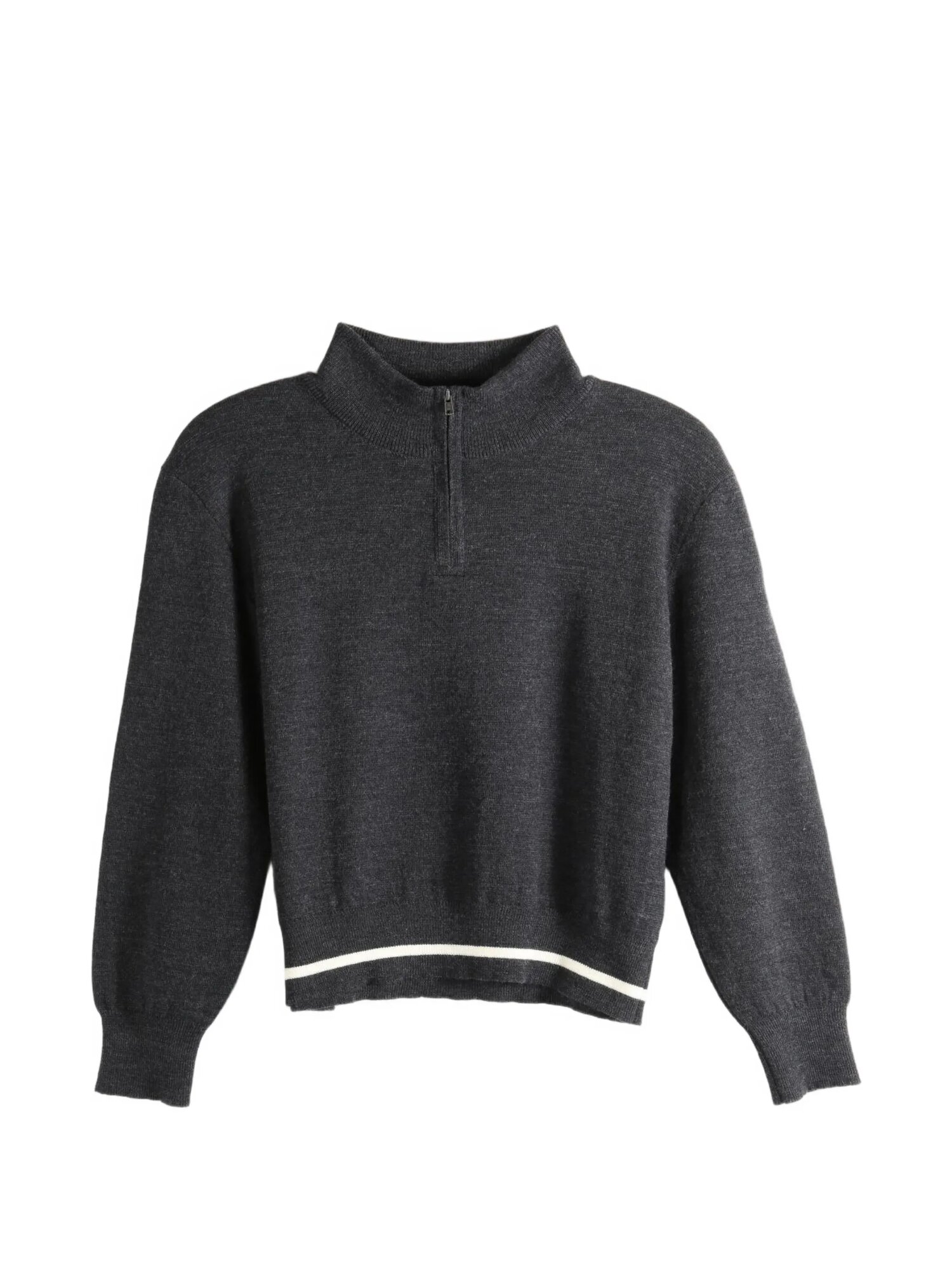 Свитер Half-zip stripe-detail sweater