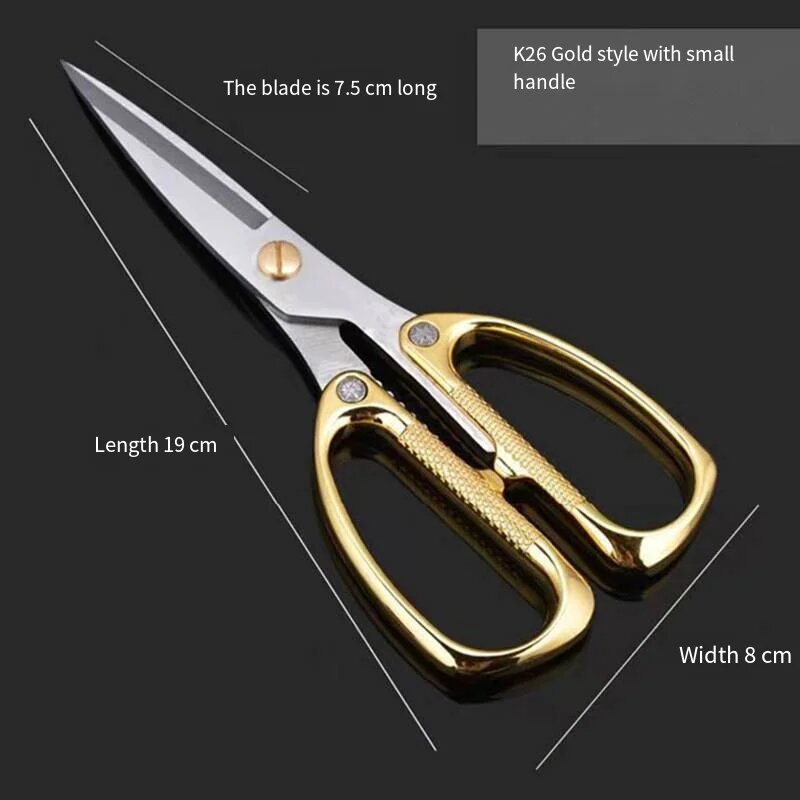 Профессиональные кухонные ножницы из цинкового сплава K82K26 K26goldenJD
