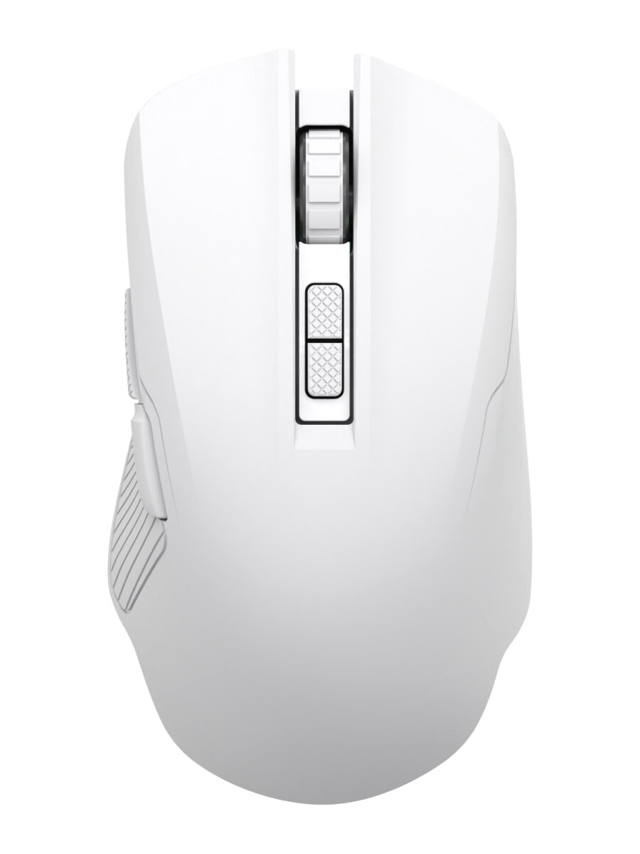 Мышь беспроводная DEFENDER Whisper (Шепот) GM-209 белый (USB/BT, 7200dpi, 8but) (52208)