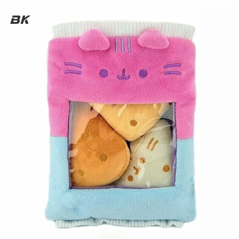 Мягкая игрушка "Pusheen the Cat" (Кот Пушин) с мороженое.