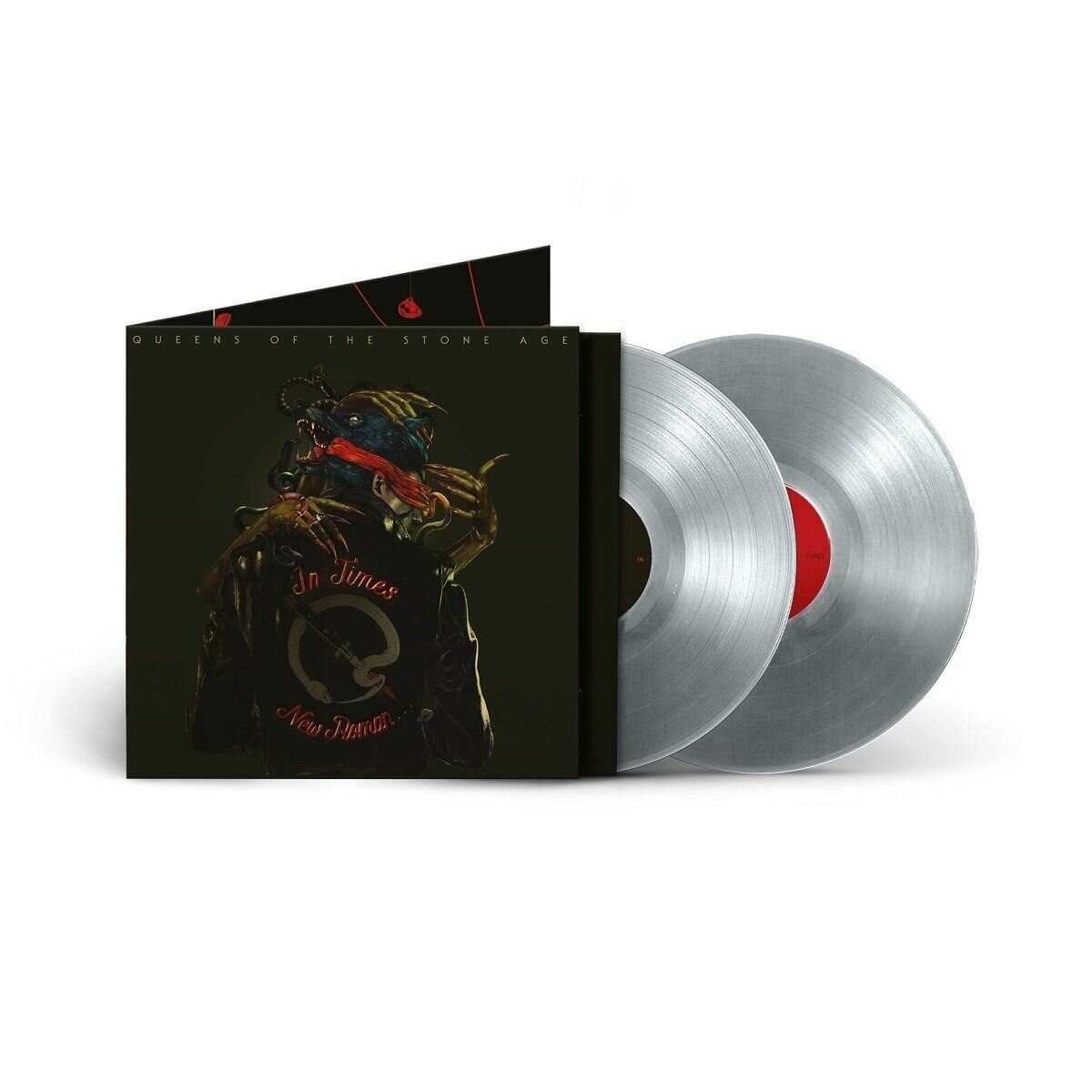 Queens Of The Stone Age - In Times New Roman - Silver 2LP - новая виниловая пластинка