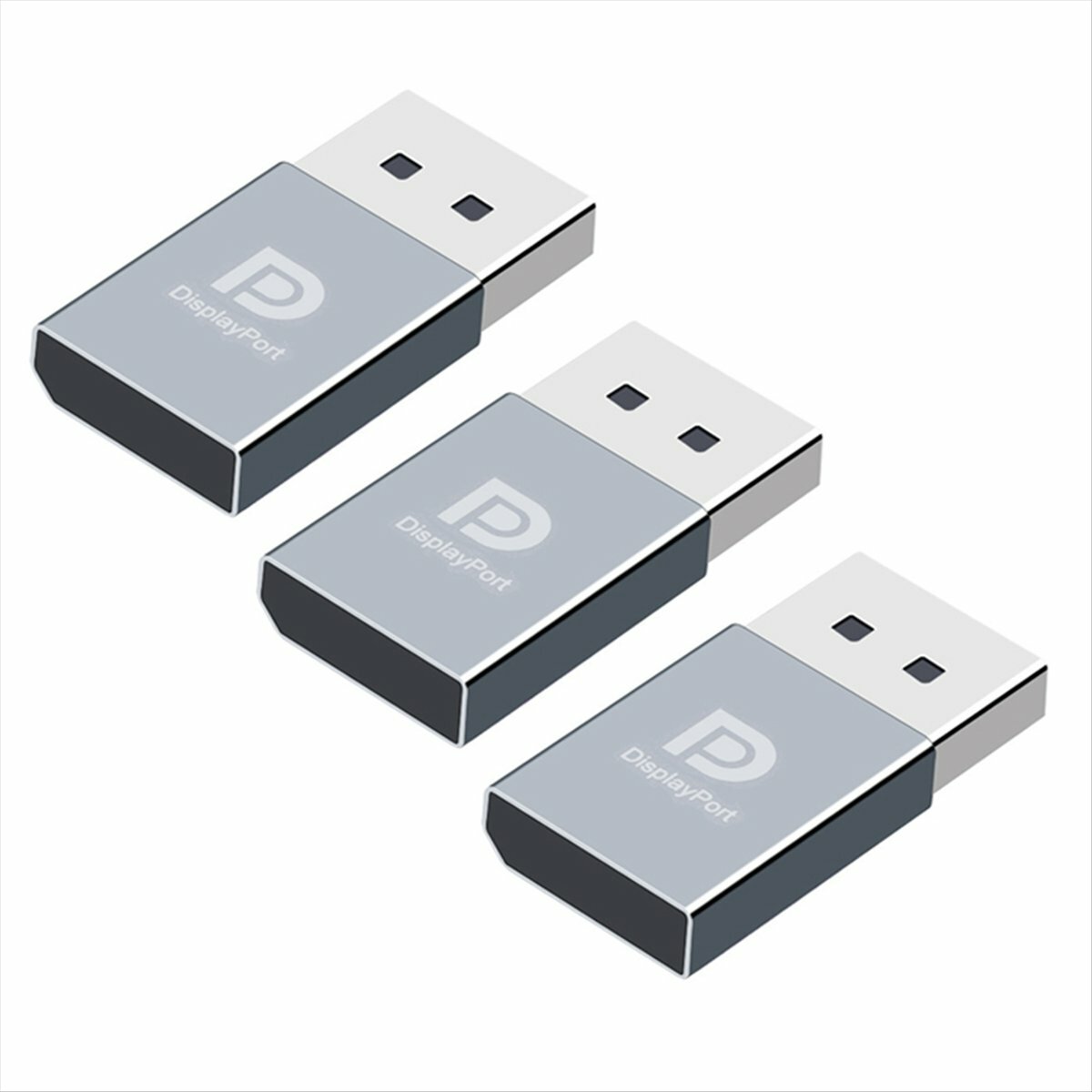 3 шт, заглушка Displayport 4K, виртуальный дисплей DP, код дисплея EDID