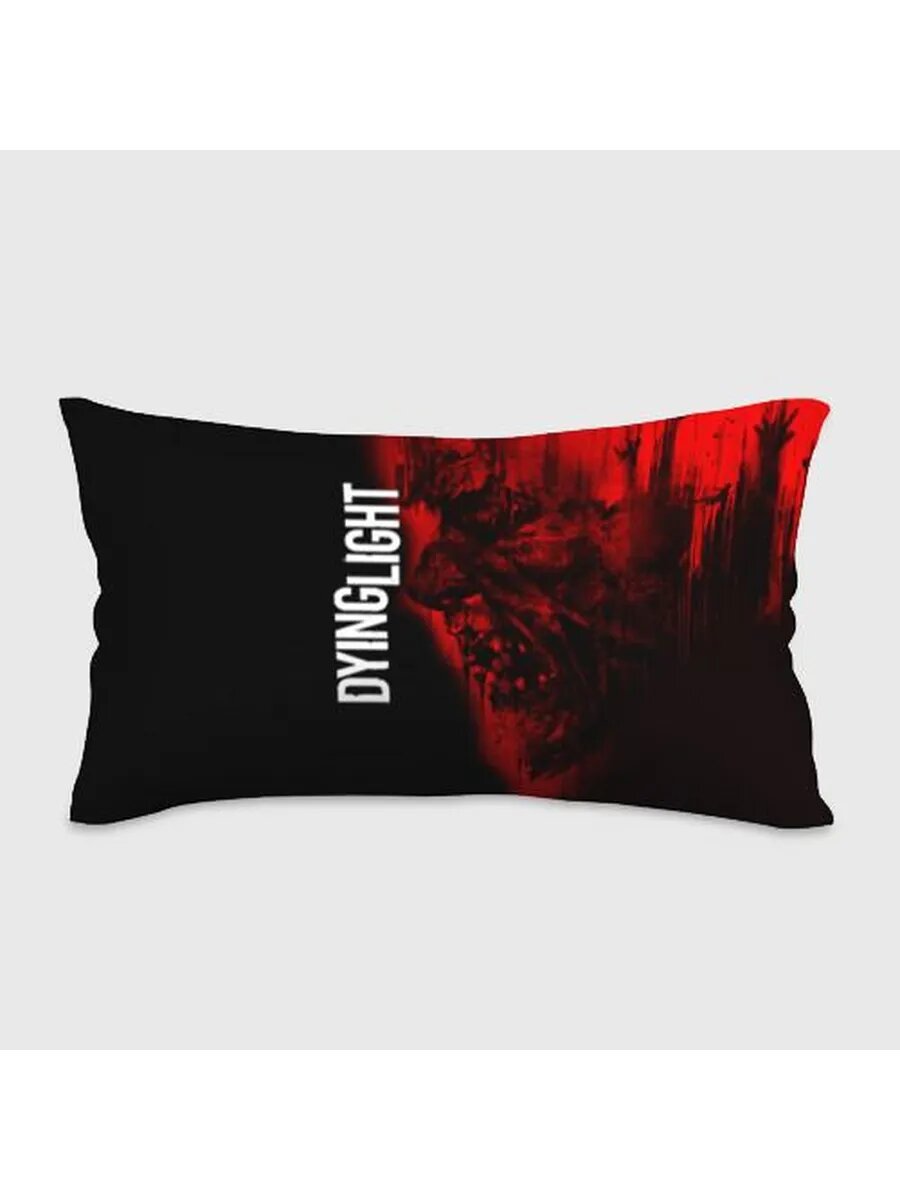 Dying light red zombie face Подушка
