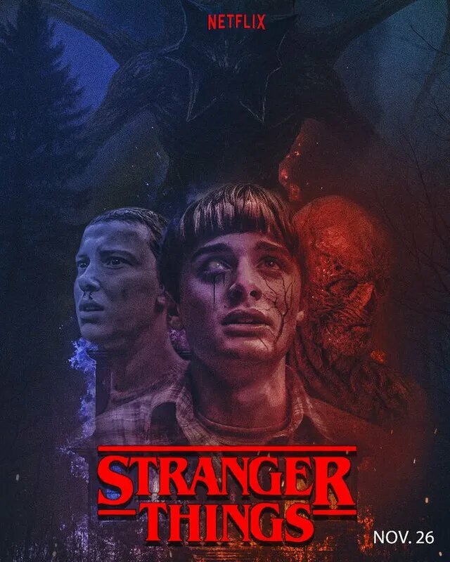 Головоломка 1000 деталей для взрослых, Stranger Things, странные вещи, сложная головоломка, Деревянные пазлы, Рождественский подарок, идеальный выбор для развлечений в помещении 50x75cm