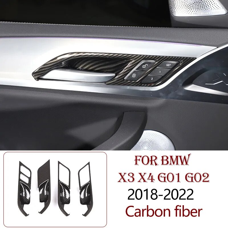 Для BMW X3 X4 G01 G02 2018-2022 центральное управление приборной панели автомобиля кондиционирование воздуха Выходная панель декоративная наклейка аксессуары