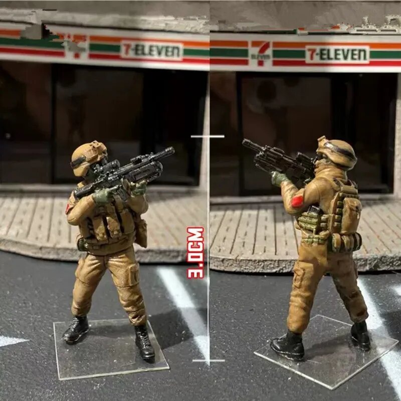 Миниатюрная фигурка солдата 1/64, style4
