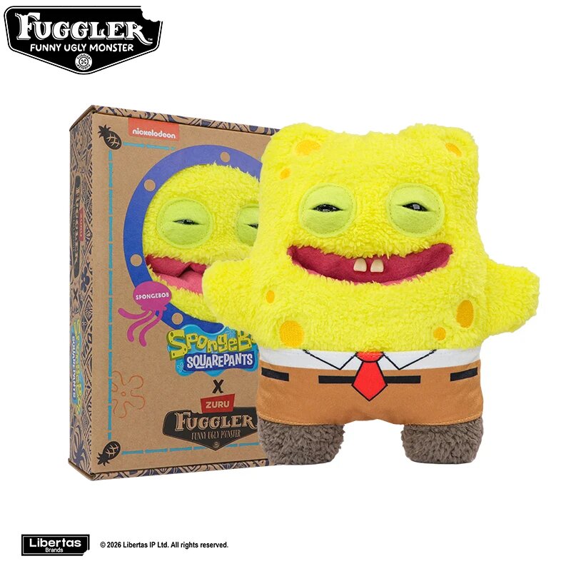 Плюшевые игрушки Fuggler Baddies Спанч Боб и Патрик SPONGEBOB