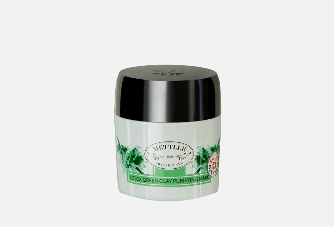 METTLER 1929 Detox Creen Clay Purifying Mask Очищающая маска для комбинированной и жирной кожи 50 мл