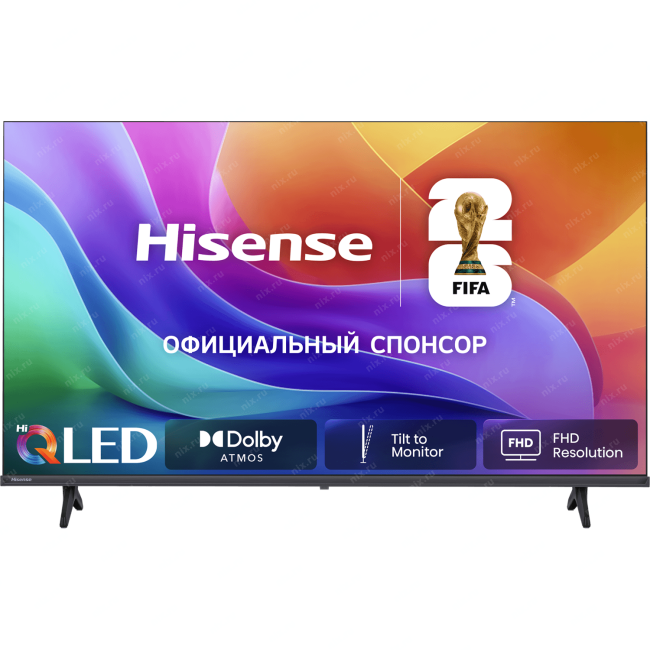 Телевизор QLED Hisense 32" 32A5S Frameless черный FULL HD 60Hz DVB-T DVB-T2 DVB-C DVB-S DVB-S2 USB WiFi Smart TV (RUS)