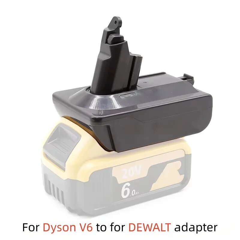 Адаптер Dyson V6 к Dewalt 20V 6.0Ah