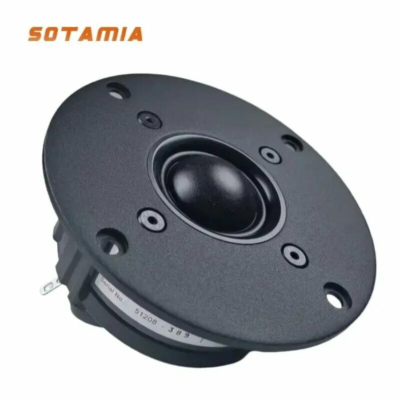 SOTAMIA 1Pcs 150 Вт 4-дюймовый Твитер-динамик с драйвером высоких частот из шелковой пленки 6 Ом, мощный звук громкоговорителя HIFI Audio