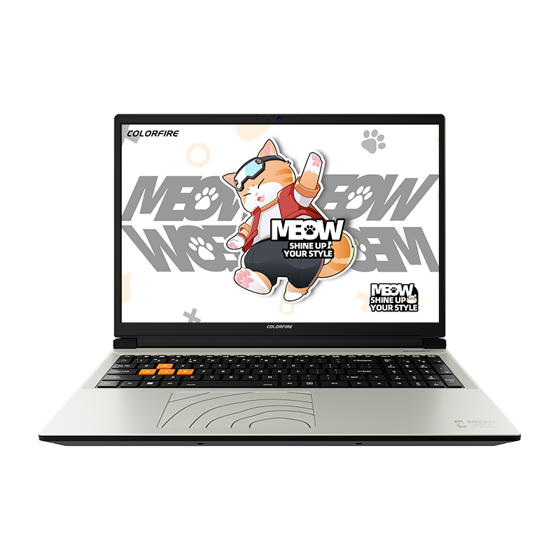 COLORFIRE MEOW R16 Pro 16" Ноутбук, AMD Ryzen 7 8745HX, NVIDIA Geforce RTX 5060 8G, RAM 16 ГБ, 1TБ SSD, Win11, белый