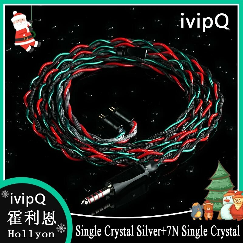 Кабель для наушников ivipQ-Hollyon для FALCON ULTRA 3.5mm-Normal 2PIN
