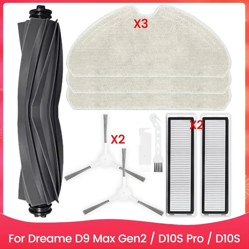 Запчасти для робота-пылесоса Dreame D9 Max Gen2 / D10S Pro / D10S