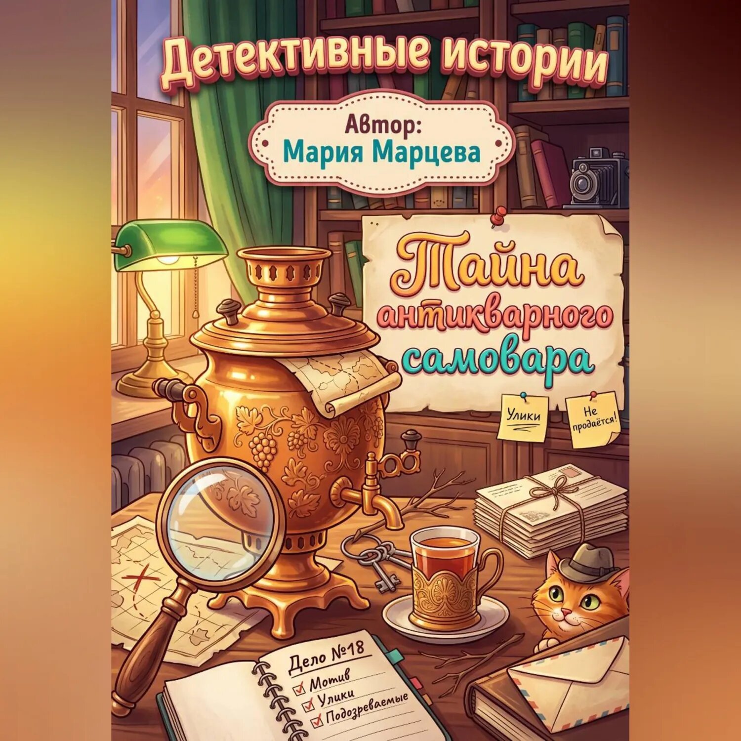 Детективные истории. Тайна антикварного самовара [Аудиокнига]
