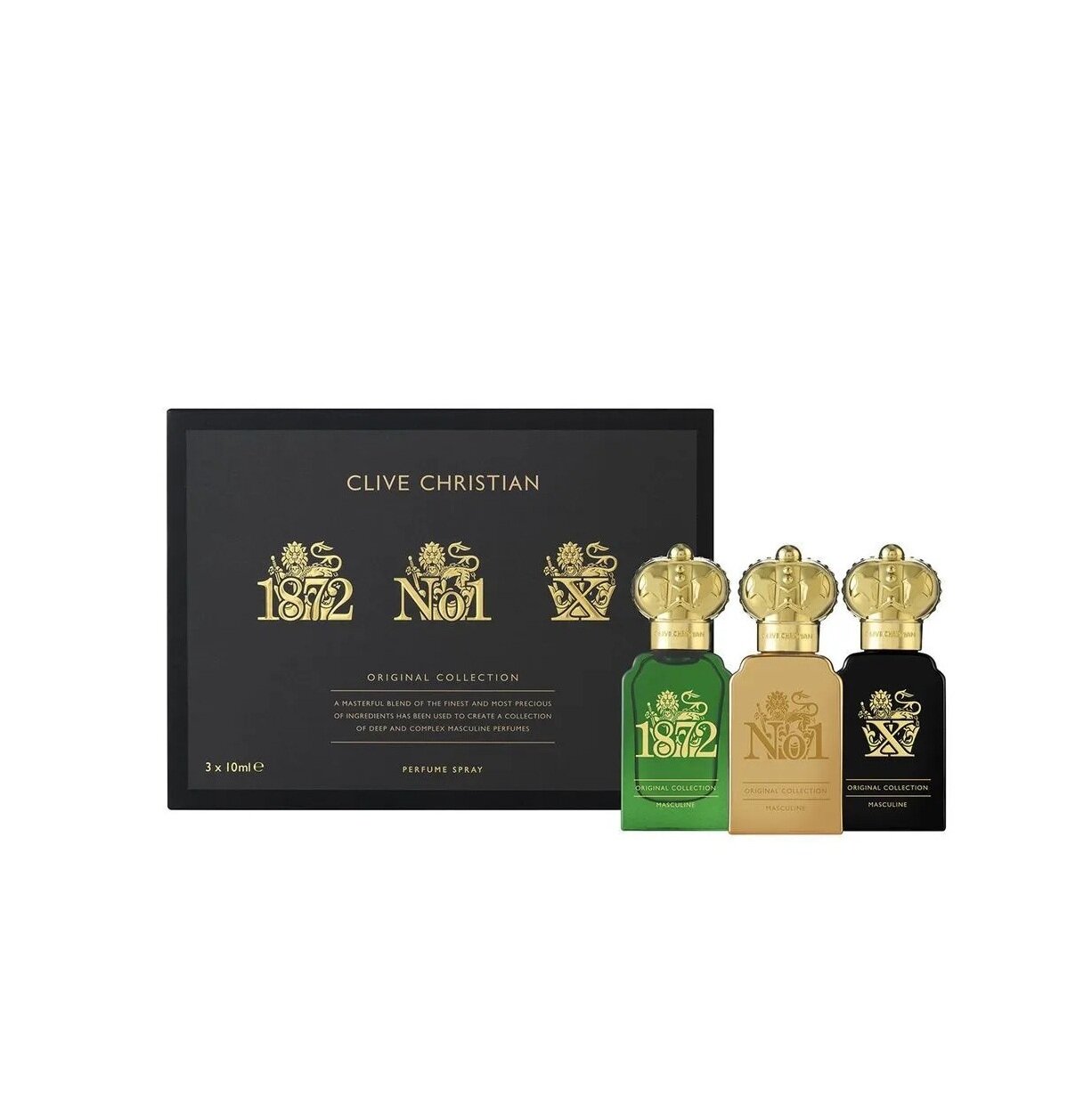 Clive Christian Original Collection Masculine 1872, X, №1 Set 3х10 мл духи мужские