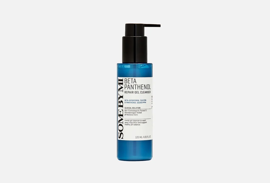 SOME BY MI BETA PANTHENOL REPAIR GEL CLEANSER Гель для умывания 120мл