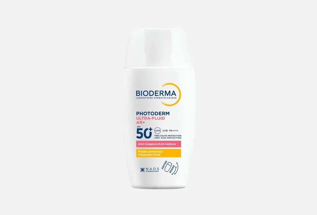Bioderma Photoderm AR+ Солнцезащитный флюид для чувствительной кожи SPF 50+ 40мл