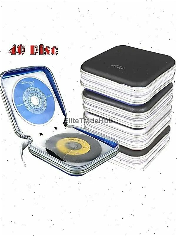 Кейс для дисков cd, Сумка-футляр для компакт-дисков 40 шт