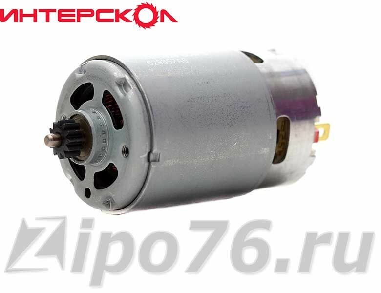 Двигатель шуруповерта 10.8 V Интерскол 12 зуб