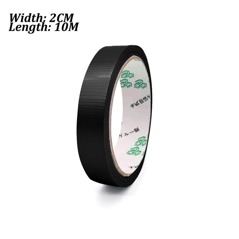 Супер липкая лента для ремонта Duct Repair Tape Изумрудный, Black 2CM