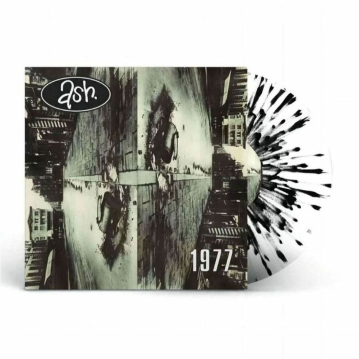 Виниловая пластинка Ash - 1977 Vinyl, LP, Album, White With Black Splatter, NEW, /> New