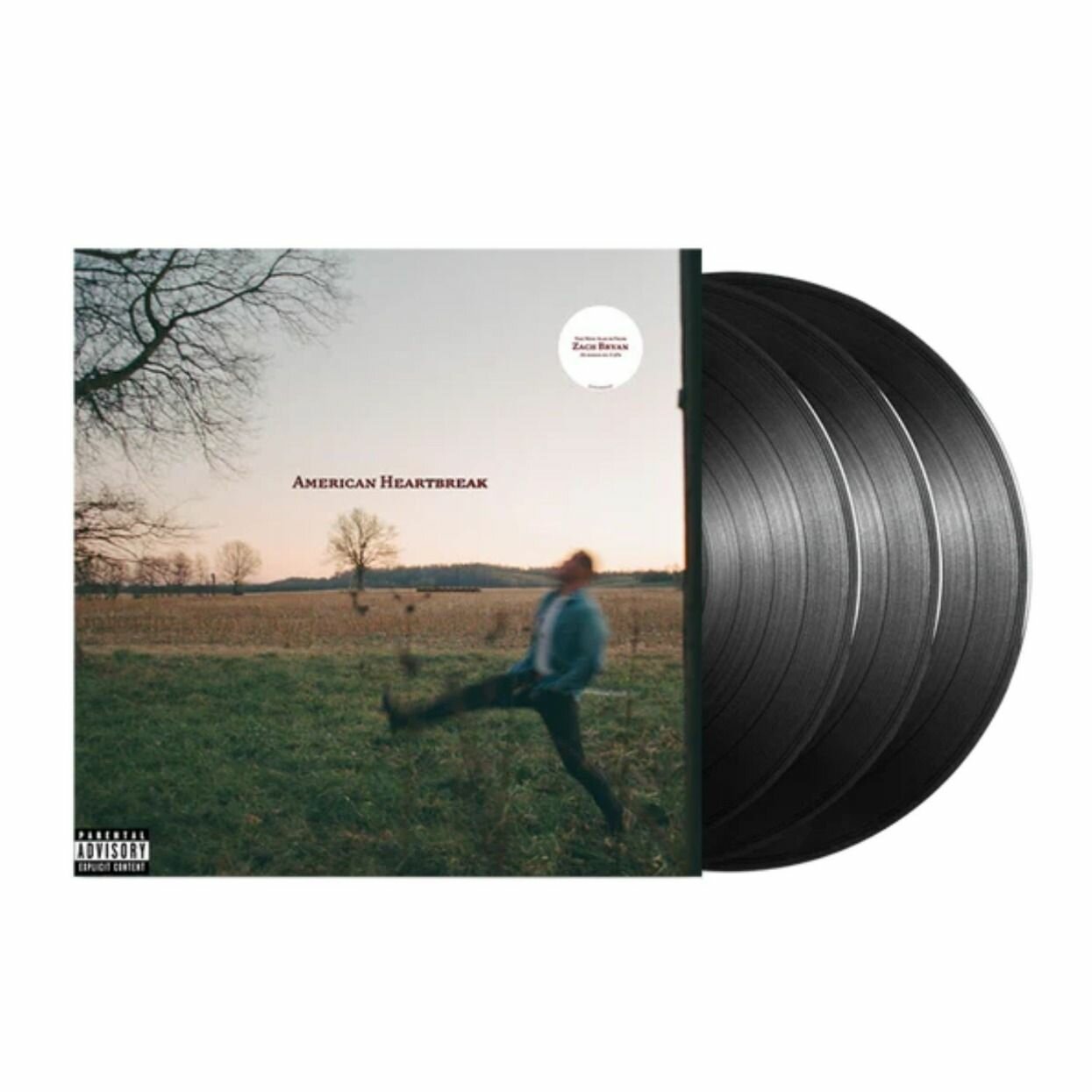 Виниловая пластинка Zach Bryan - American Heartbreak, 3 x Vinyl, LP, New