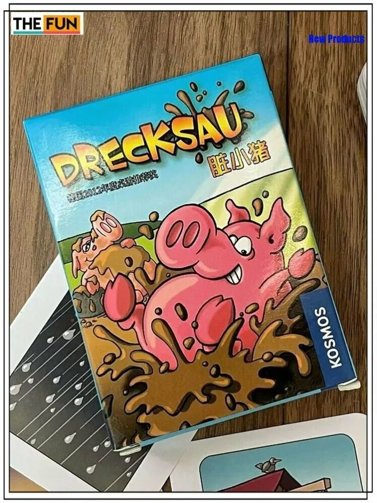 Обновленная версия бестселлера Chicken Chiu Chiu Drecksau Black Sheep, настольная карточная игра