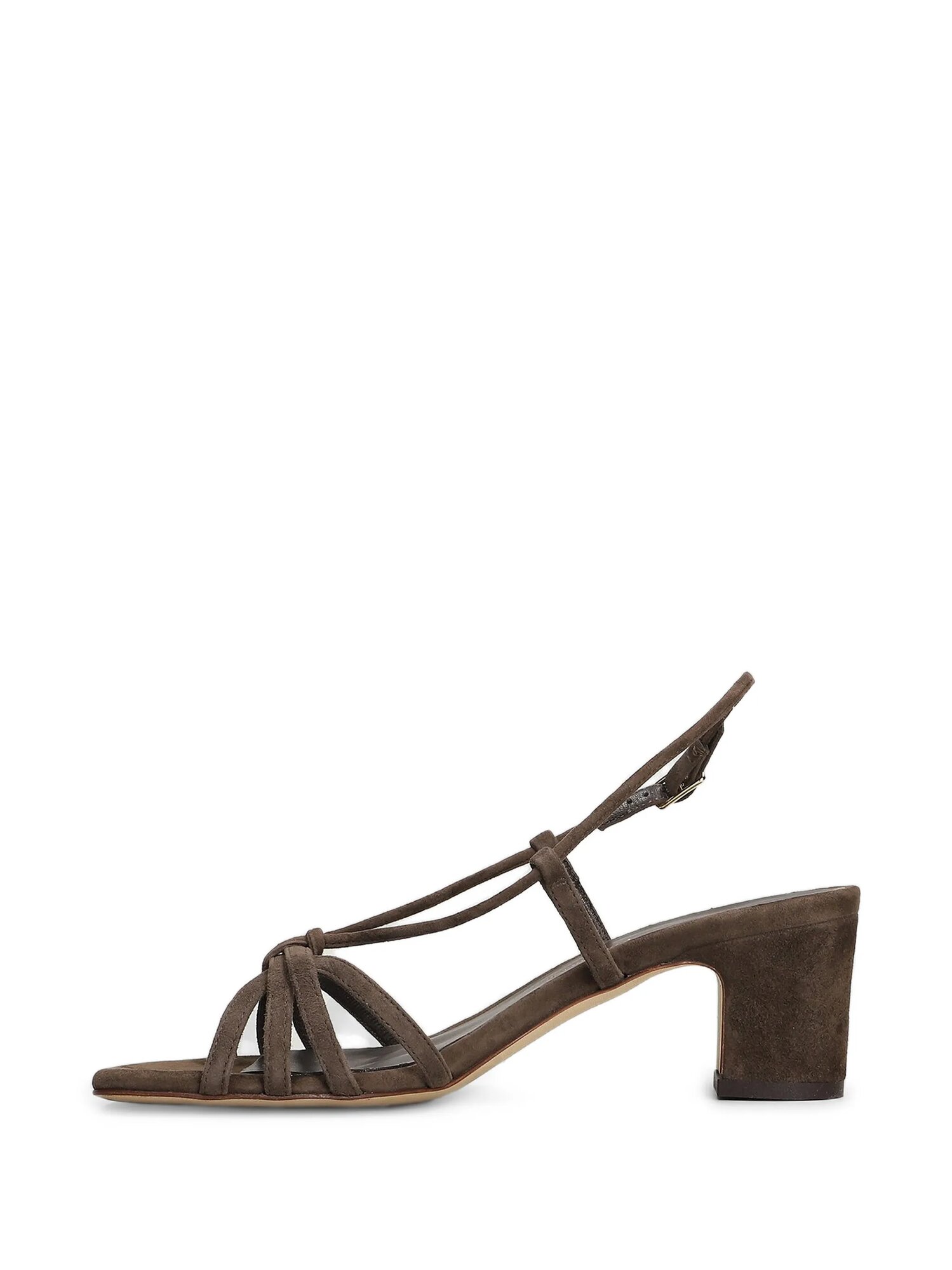 Босоножки Julie Dee Knotted strappy sandals, размер 39, brown — фото 1