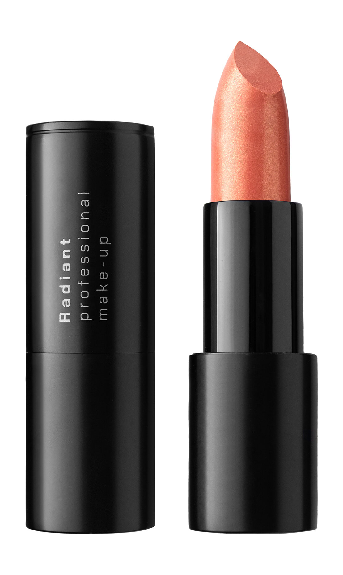 RADIANT PROFESSIONAL MAKE-UP Помада для губ Advanced Care Lipstick Glossy увлажняющая с сияющим финишем, 4,5 г, 110 Папайя