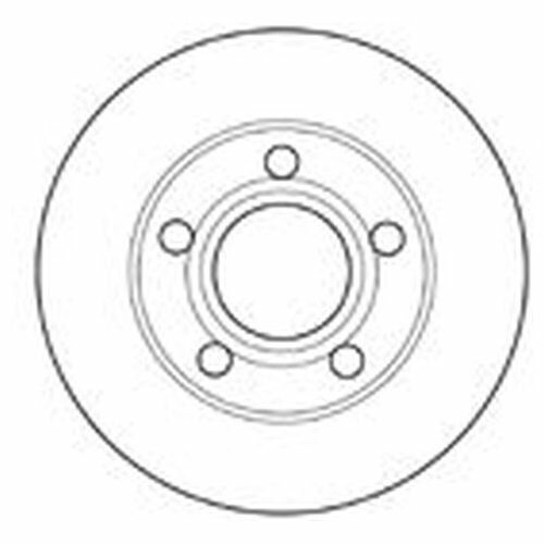 Диск тормозной Mapco 15711 для Audi 100, A6; Skoda Superb I; VW Passat