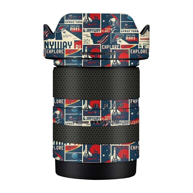 Защитная наклейка для объектива Sigma 18-50mm F2.8 DC DN Daoyiyee For Fuji X Mount, Style 7