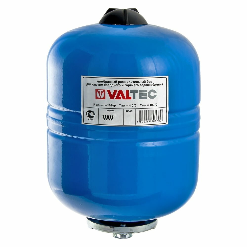 Расширительный бак для ГВС и ХВС Valtec VT. AV. B.060012