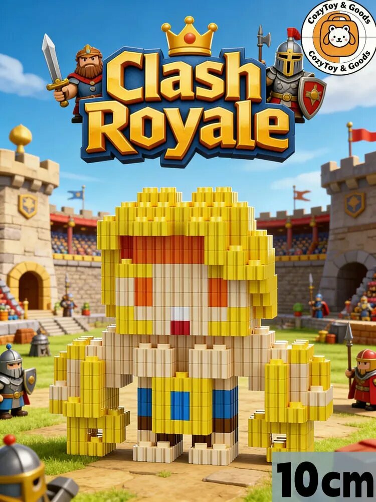 Clash Royale Конструктор Для Сборки 3D Мини Блоки Фигурки Герои Игры