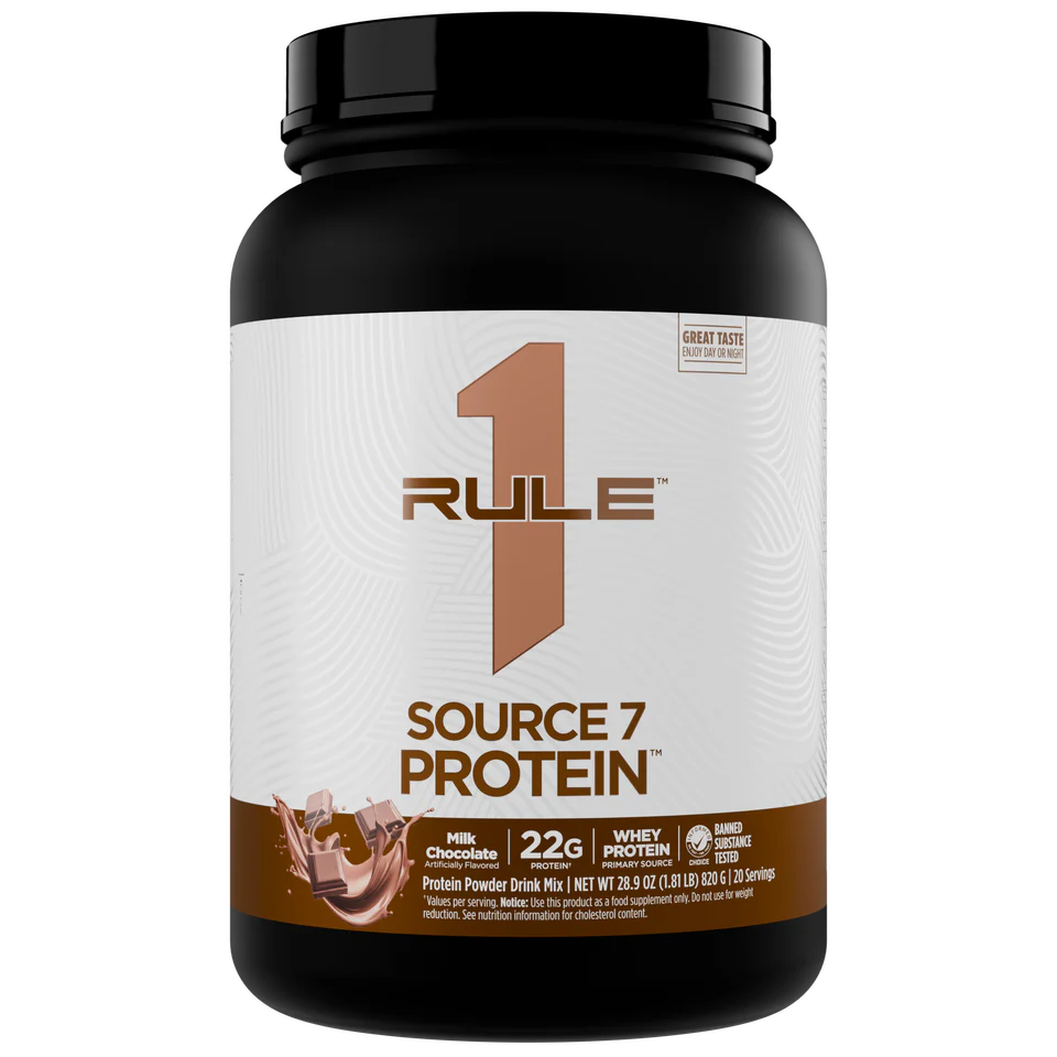 Rule One SOURCE7 PROTEIN 0.9 кг (Chocolate Peanut Butter) Шоколадное арахисовое масло
